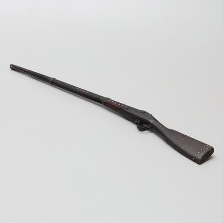 BLOCK RIFLE, 18th century, embossed stamp, M. Royale de Versailles ...