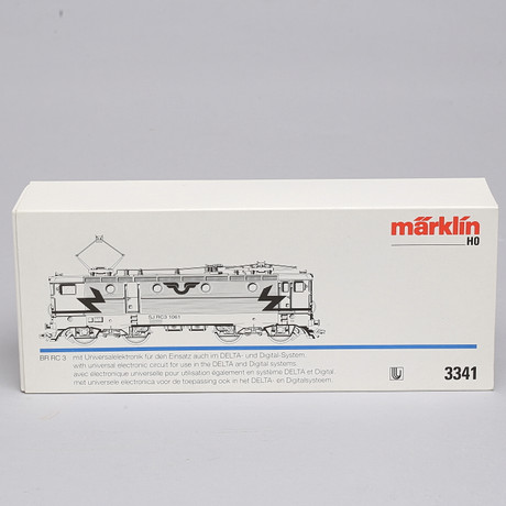 MÄRKLIN 3341 SJ:s Rc3 1061, originalförpackning. Leksaker - Leksaker ...