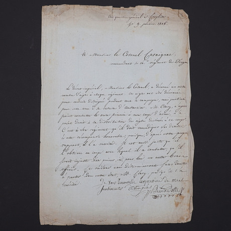 BERNADOTTE, JEAN BAPTISTE JULES, FRENCH MARSHAL, LATER KING CHARLES XIV ...