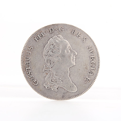 COIN, 1 riksdaler, Sweden, 1781. Coins, Medals & Stamps - Coins ...