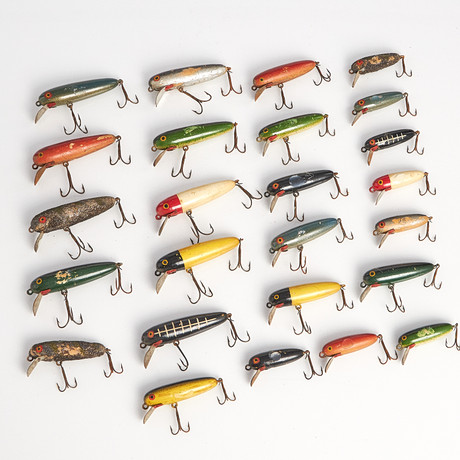 WOBBLERS (25). Samlarföremål - Fiskeutrustning - Auctionet