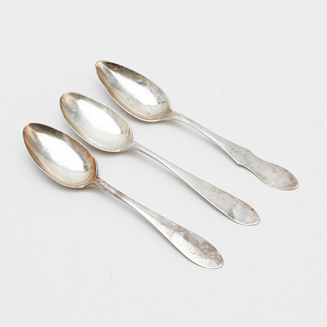SKEDAR, 3 st, silver, Sverige, 1801-20. Silver & Metall - Silver ...