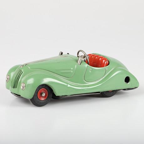 LEKSAKSBIL, litograferad plåt, Schuco Akustico 2002, U.S.-Zone ...