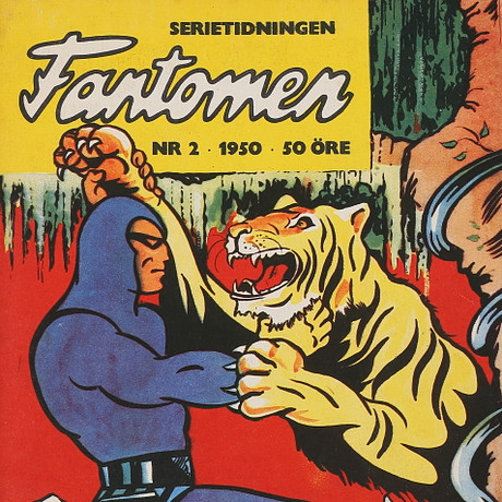 FANTOMEN, serietidning, nr 2-1950. Leksaker - Serietidningar - Auctionet