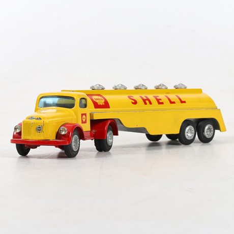 MODELLBIL, metall, Volvo "Shell" tankbil, nummer 436, Tekno Toys ...