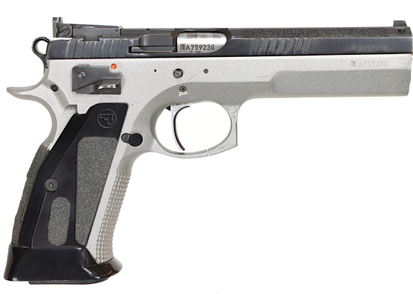 PISTOL, Semi-automatic, make CZ, model CZ75 Tactical Sport, caliber ...