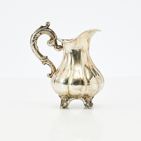 CREAM POT, silver, neo-rococo, Stockholm 1864. Silver & Metals - Silver ...