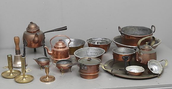 COPPER and BRASS, 1800-1900s. Silver & Metals - Pewter, Brass & Copper ...