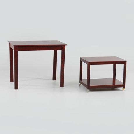 TOMAS JELINEK. Among other things Serving trolley and side table ...