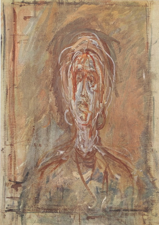ALBERTO GIACOMETTI (1901-1966). After. HEAD OF THE ARTIST'S MOTHER. Art ...