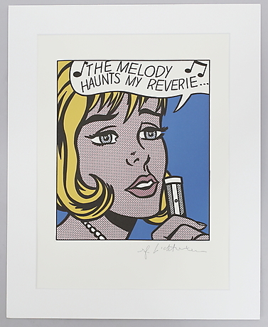 ROY LICHTENSTEIN (27. OKTOBER 1923-29. SEPTEMBER 1997). Nach. The ...