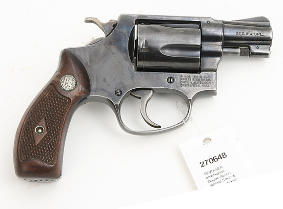 REVOLVER, American, Double Action, made by Smith & Wesson, model 36 ...