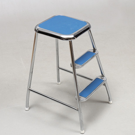 STEGPALL, metall, AWAB, 1900-tal. Möbler - Fåtöljer & Stolar - Auctionet