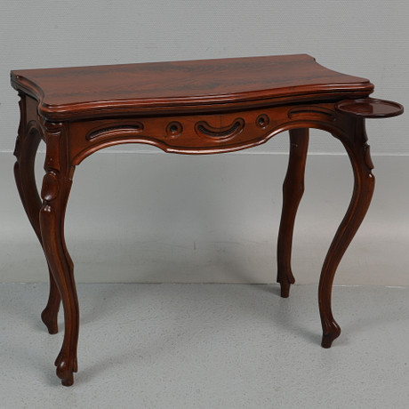 GAME TABLE, neo-rococo, 19th century. Furniture - Tables - Auctionet
