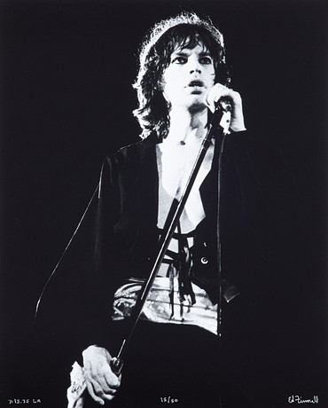 ED FINNELL (USA/SVERIGE, FÖDD 1956). Mick Jagger, The Rolling Stones ...