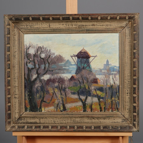 HUGO LINÉR. OIL ON CANVAS, SIGNED. Art - Paintings - Auctionet