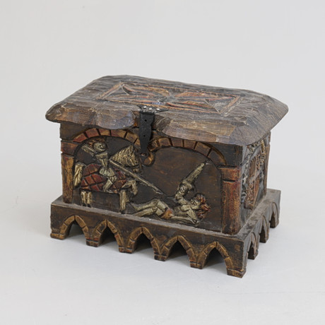 ATAÚD, estilo gótico, siglo XX. Muebles - Otros - Auctionet