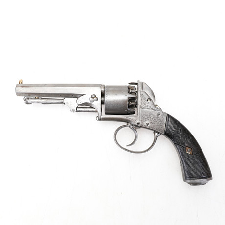 BLOCK REVOLVER DA, WEBLEY-BENTLEY, mid 19th century. Weapons ...
