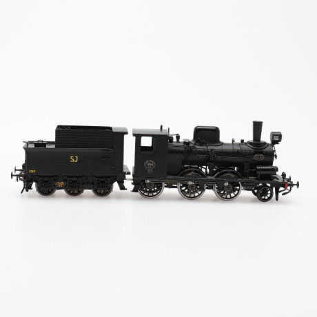HNJ, MODEL OF SJ STEAM LOCOMOTIVE L 1765, HANDBUILT, BRASS. Toys - Toys ...