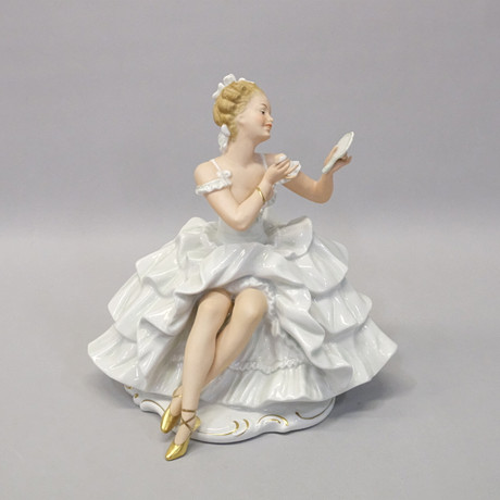 WALLENDORF, FIGURE, BALLET DANCER. Ceramics & Porcelain - European ...