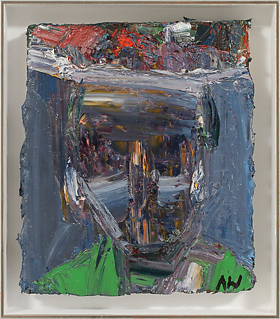 ANDERS WOLLIN. "Tip Top", oil on canvas, signed AW. Art - Paintings ...