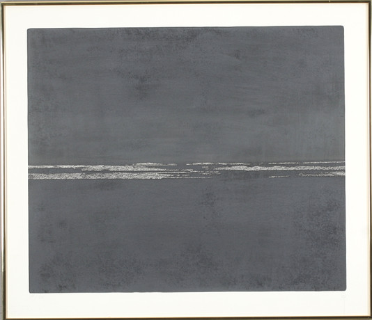 ARNE OLSSON. Sea band, lithograph, signed and numbered 14/75. Art ...