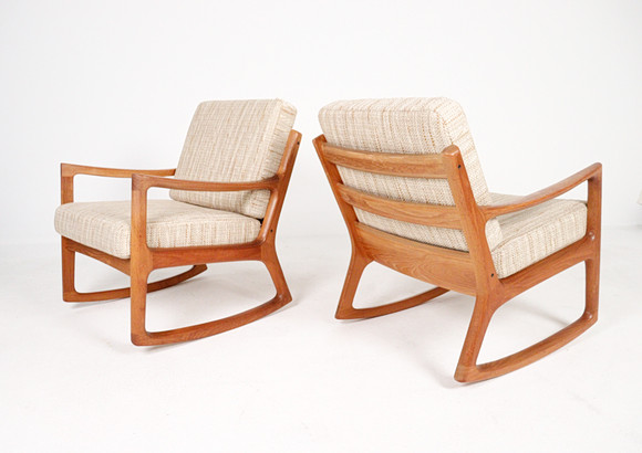 OLE WANSCHER. Gungstolar/Gungstolar, ett par, Ole Wanscher, modell ...