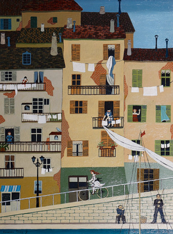 FERNANDA TORRES. Urban view. Art - Paintings - Auctionet