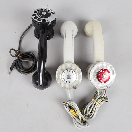 REPARATÖR TELEFONER, 3 stycken, Televerket, 1900-talets andra del ...