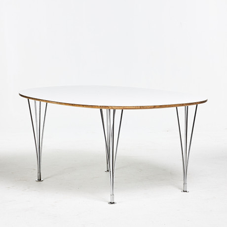 BRUNO MATHSSON/ PIET HEIN. Matbord, ''Superelips'', Bruno Mathsson ...