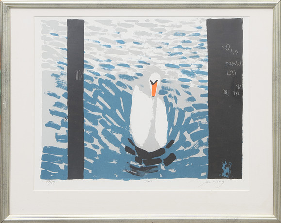 JAN WIBERG. LITO, signerad, 1900-tal. Konst - Grafik - Auctionet