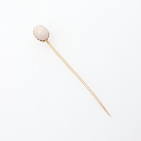 EN OPAL OCH GULD STICK PIN. Smycken & Ädelstenar - Preciosa & Övrigt ...