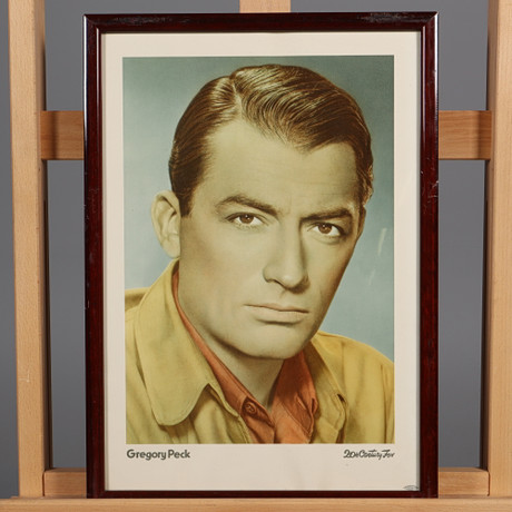 POSTER, Gregory Peck, 20th century fox. Art - Other - Auctionet