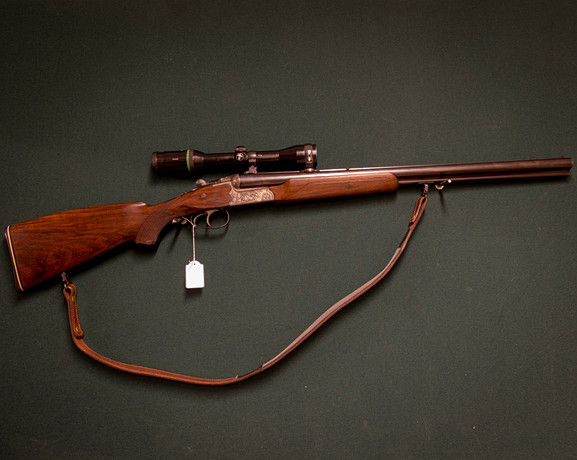 Merkel Drilling 12/5,6x52R #957819. Licensvapen - Drilling - Auctionet