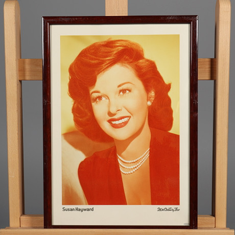 POSTER, Susan Hayward, 20th Century Fox. Art - Other - Auctionet