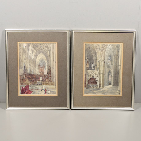 WILLIAM JAMES BODDY (1832-1911). YORK MINSTER. Konst - Måleri - Auctionet