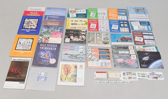 STAMPS, mint condition, years sets & booklets, Sweden, 1900/2000s ...