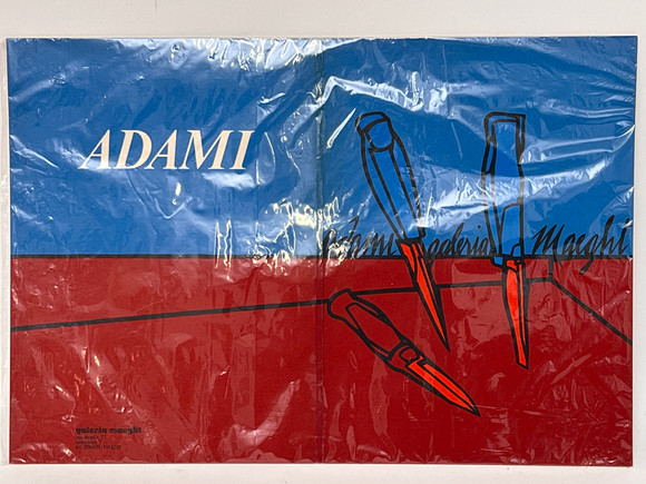 VALERIO ADAMI. After. NO TITLE. LITHOGRAPHIC COVER. MAIGHT GALLERY. Art ...