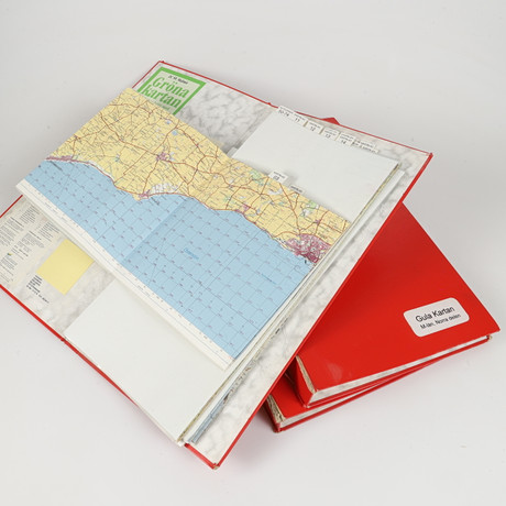 RUTNUMMERKARTOR OCH GULA KARTAN, 3 pärmar, Skåne. Böcker, Kartor ...