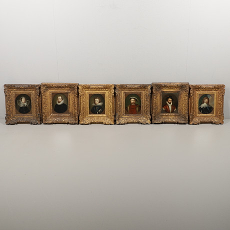 GEORGE PERFECT HARDING (C.1780-1853). His circle. A SUITE OF SIX ...