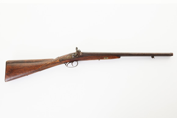 Reciprocating GUN, double barrel, mid 19th century. Weapons & Militaria ...