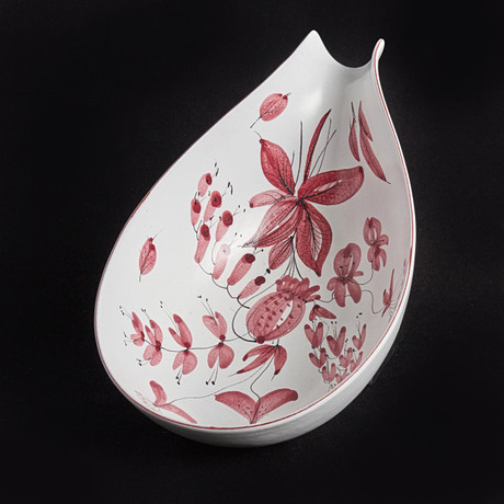 STIG LINDBERG. Bowl, Gustavsberg's studio 1940s/50s, faience with ...