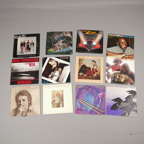 LP-SKIVOR VINYL. Blandade genrer. Ca 115 st. Övrigt - Övrigt - Auctionet