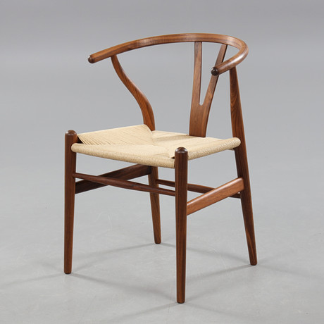 HANS J WEGNER. Stol "CH24", Y-stolen, Carl Hansen & Son, Danmark ...