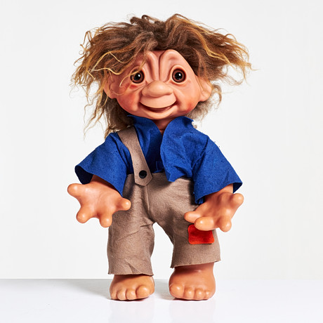 THOMAS DAM. TROLL, s.k. Lyckotroll, modell 800, märkt Thomas Dam, 1977 ...