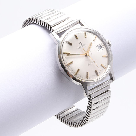 OMEGA, automatic, stål, Genève. Klockor & Ur - Armbandsur - Auctionet