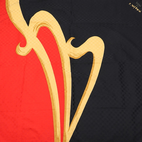 SCARF, silke, Maxim's de Paris, 1900-talets mitt. Vintagekläder ...