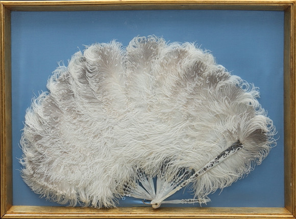 SUN FEATHER, framed against a blue background. Art - Other - Auctionet