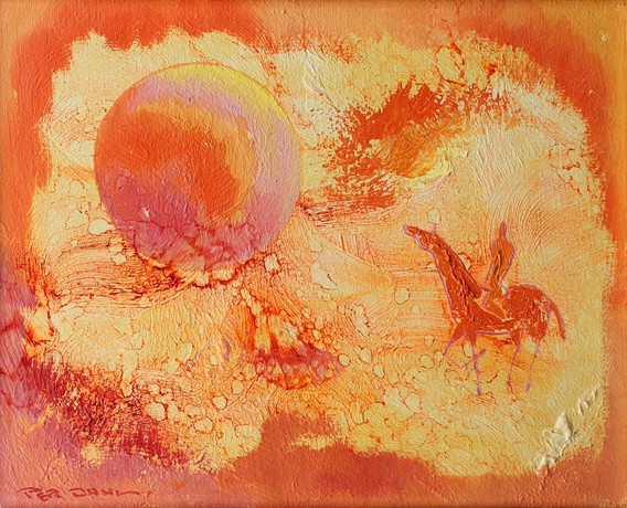 PER DAHL. olja på duk, signerad. Konst - Måleri - Auctionet