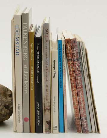 HIstoria om Falkenberg, Varberg & Halmstad. 19 Volymer. Böcker, Kartor ...